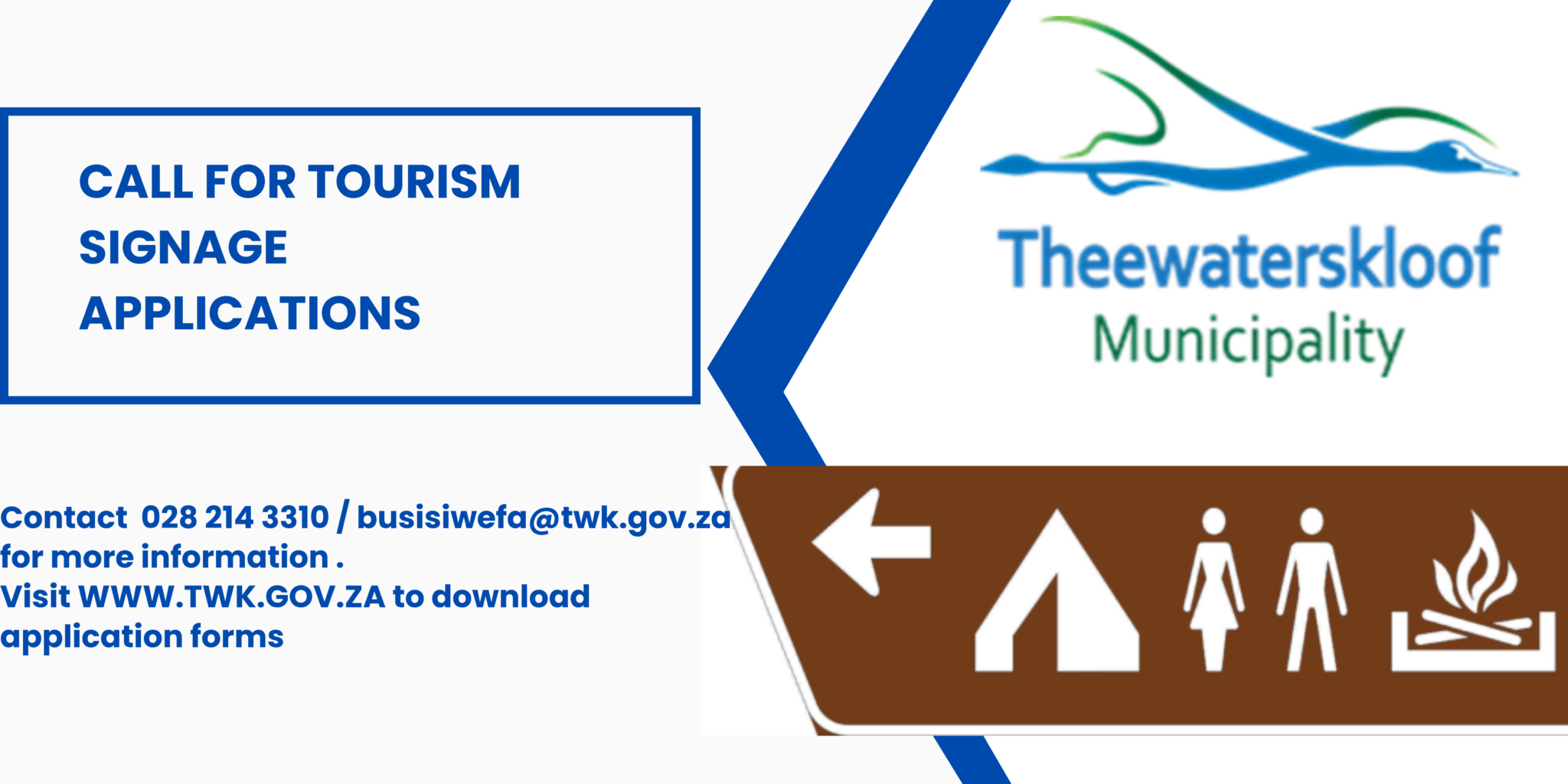 Call for Tourism Signage Applications | Theewaterskloof Municipality