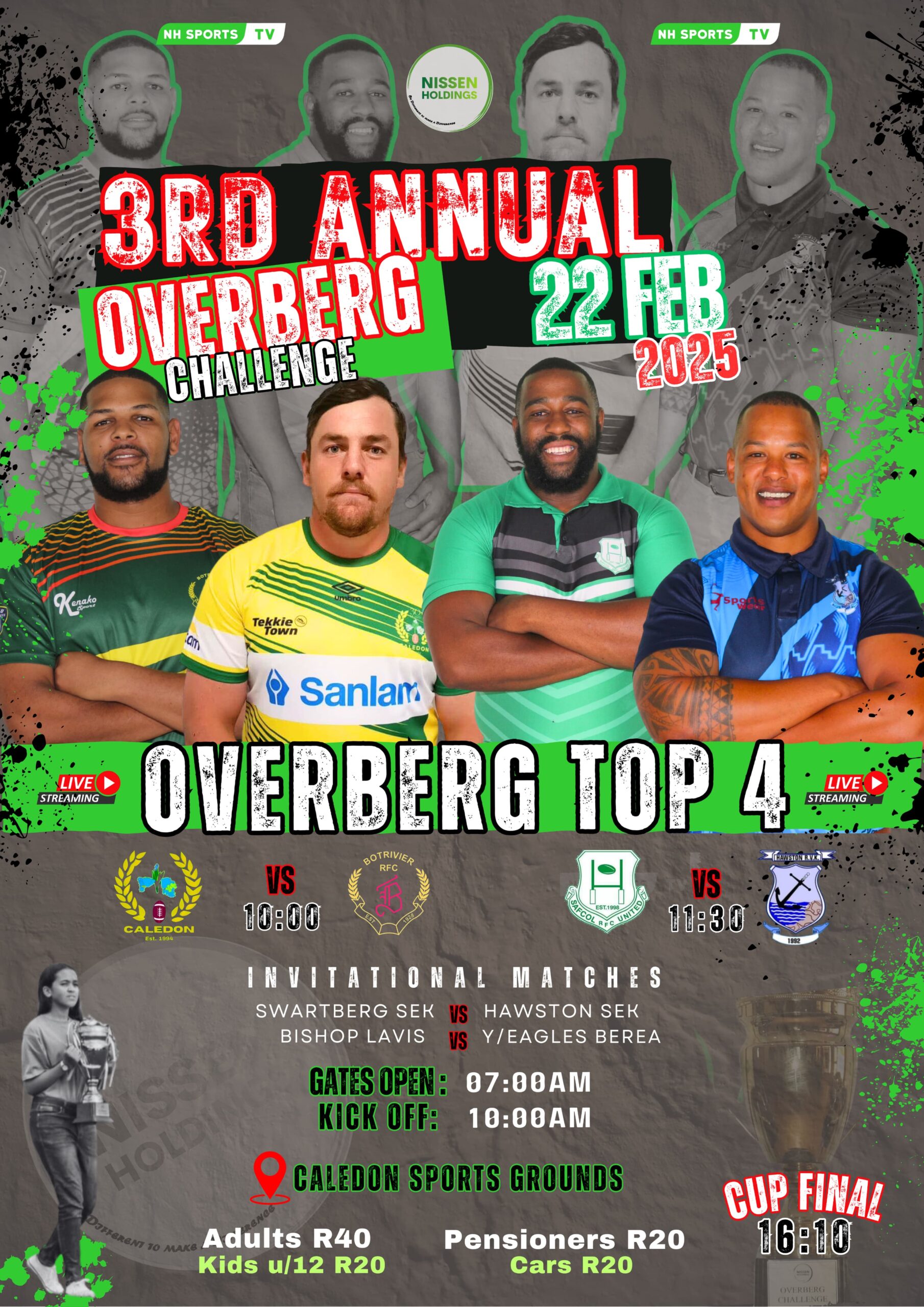 Overberg Challenge rugby Match | Theewaterskloof Municipality